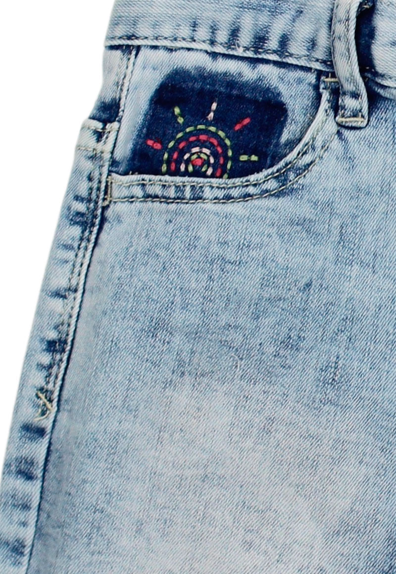 Short Craft Kids Niña Celeste 2 a 6 años