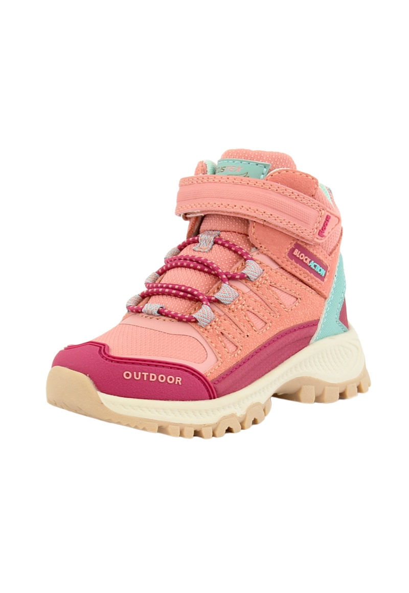 Zapatilla Outdoor Niña Ficcustex 2520852 Rosa Viejo